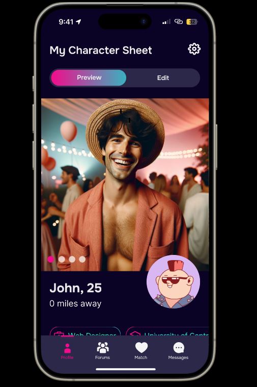 NSCM Students Create Dating App Video Game - Nicholson School of ...