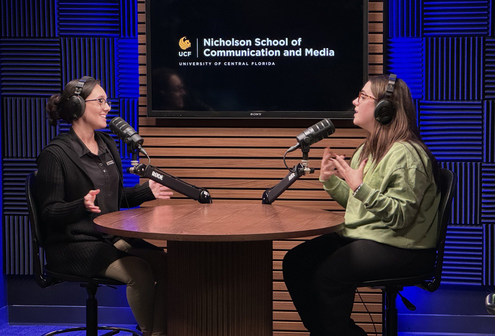 NSCM Debuts New Podcast Studio - Nicholson School of Communication and ...